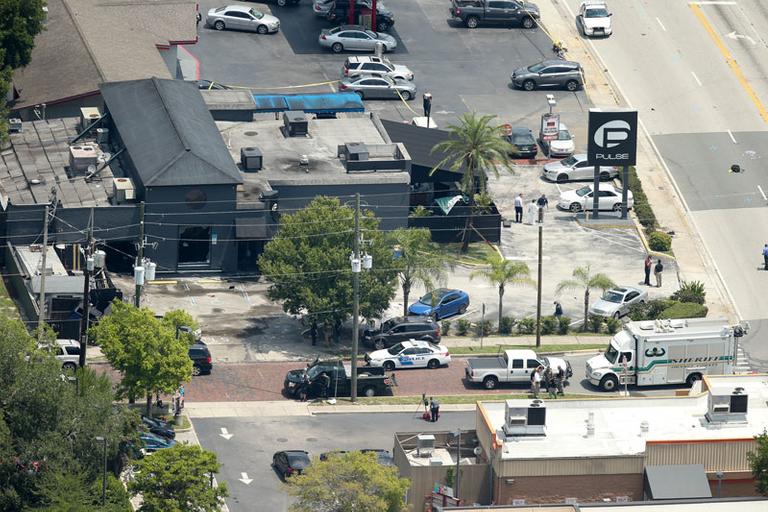 PICTURED: The Grim Crime Scene At Bullet Riddled Orlando Nightclub