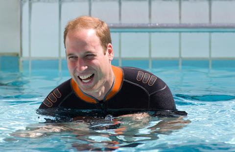 Scuba Diving Royalty! Prince William (Wet) Suits Up To Become President ...