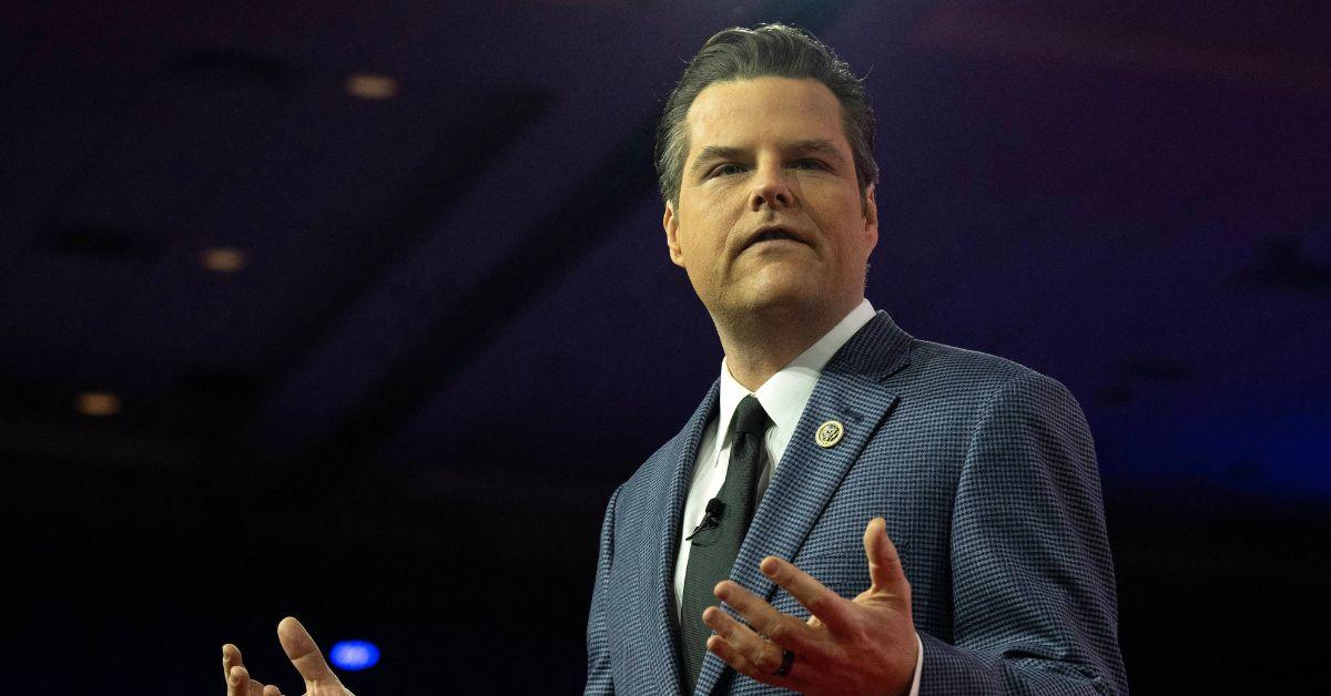Matt Gaetz Claims FBI Agent's Girlfriend Is Connected To Hunter Biden Probe