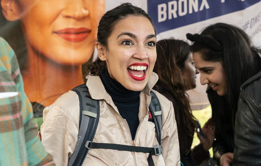 AOC Smiles As She's Arrested During Roe v. Wade Protest