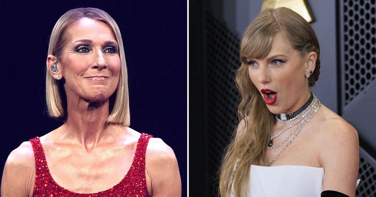No Bad Blood: Celine Dion 'Not Mad' About Taylor Swift's Grammy Snub