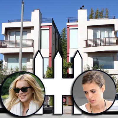 EXCLUSIVE: Lindsay Lohan Wants To Build Fence So Ex-Lover Sam Ronson ...