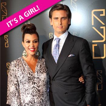 Kourtney Kardashian & Scott Disick Welcome Baby Girl Penelope Scotland