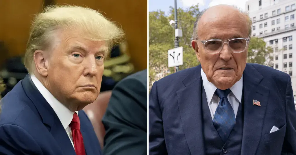 Donald Trump's Relationship with Rudy Giuliani 'Strained' After Losing ...