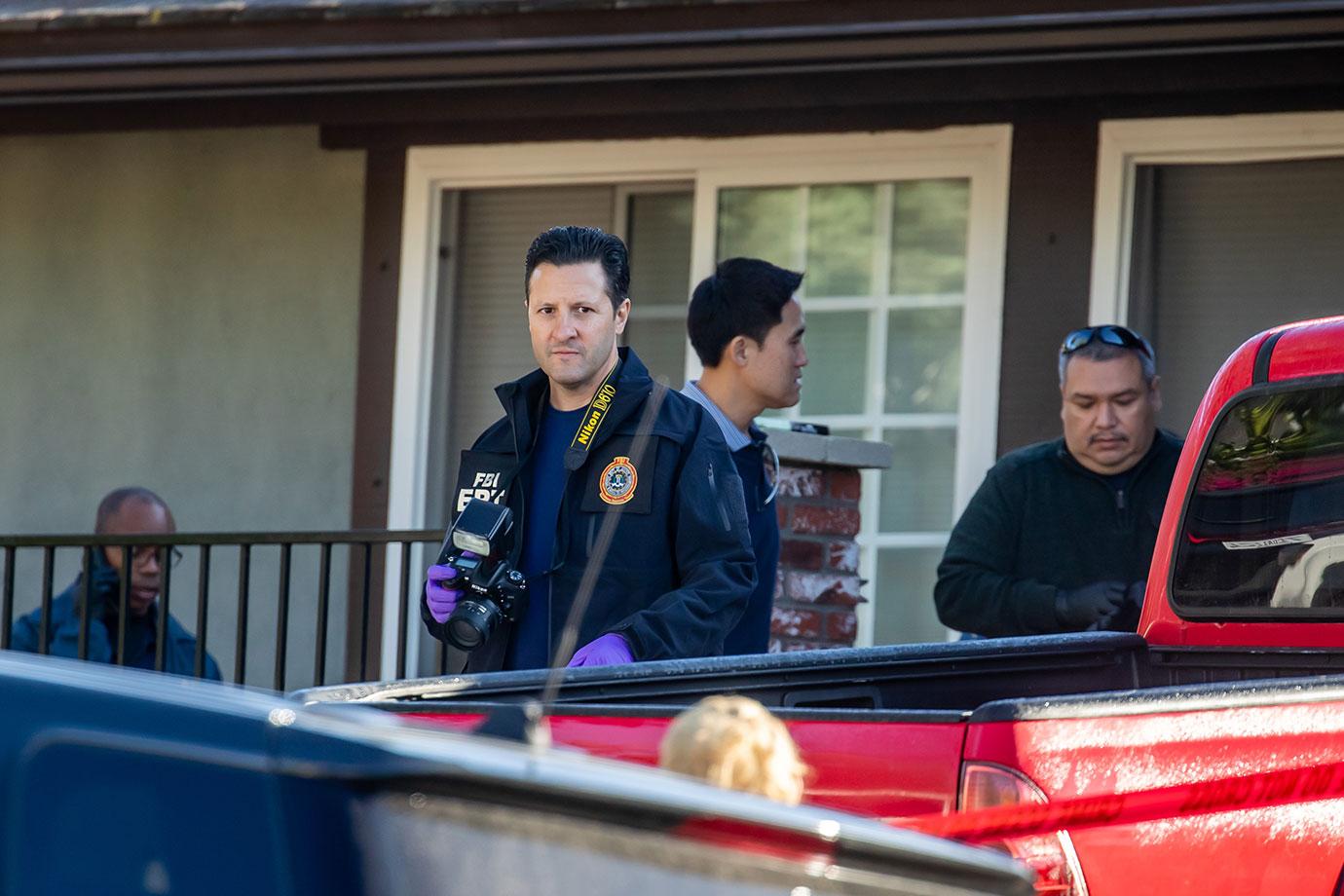 FBI Arrive At California Shooter Ian Long’s Home