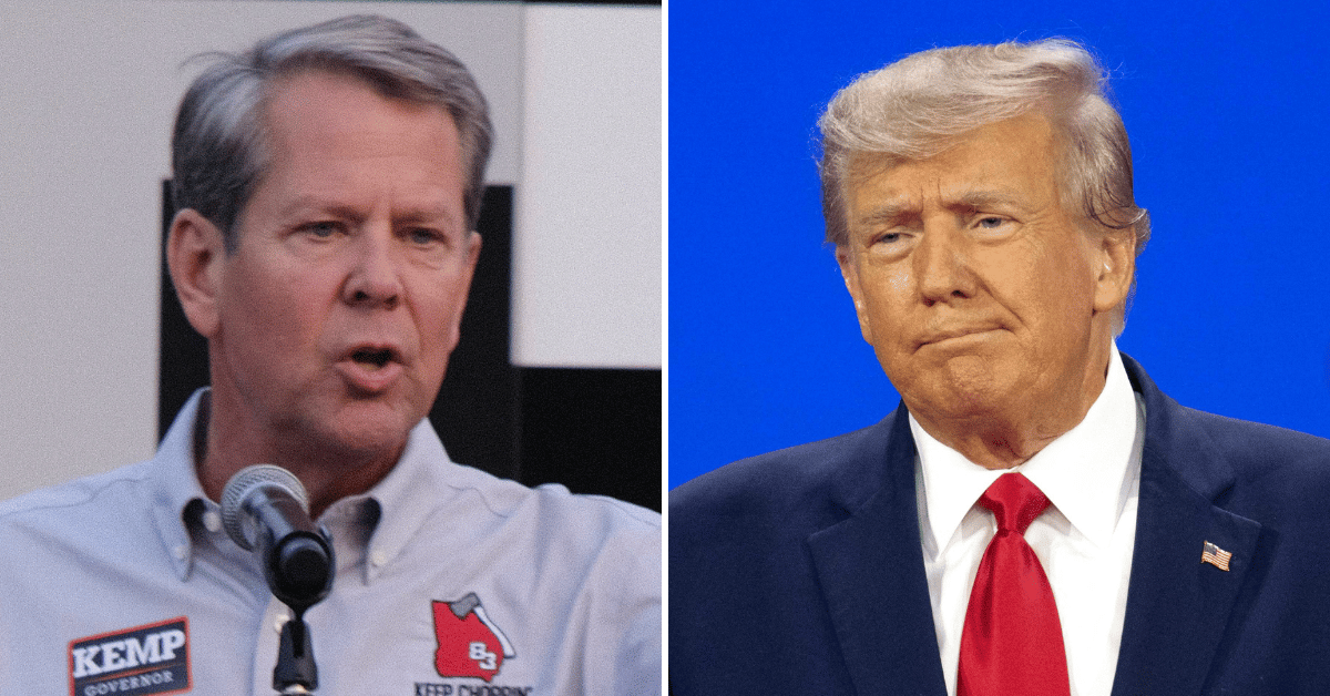 Brian Kemp Calls Donald Trump a 'Loser' for Skipping GOP Debate