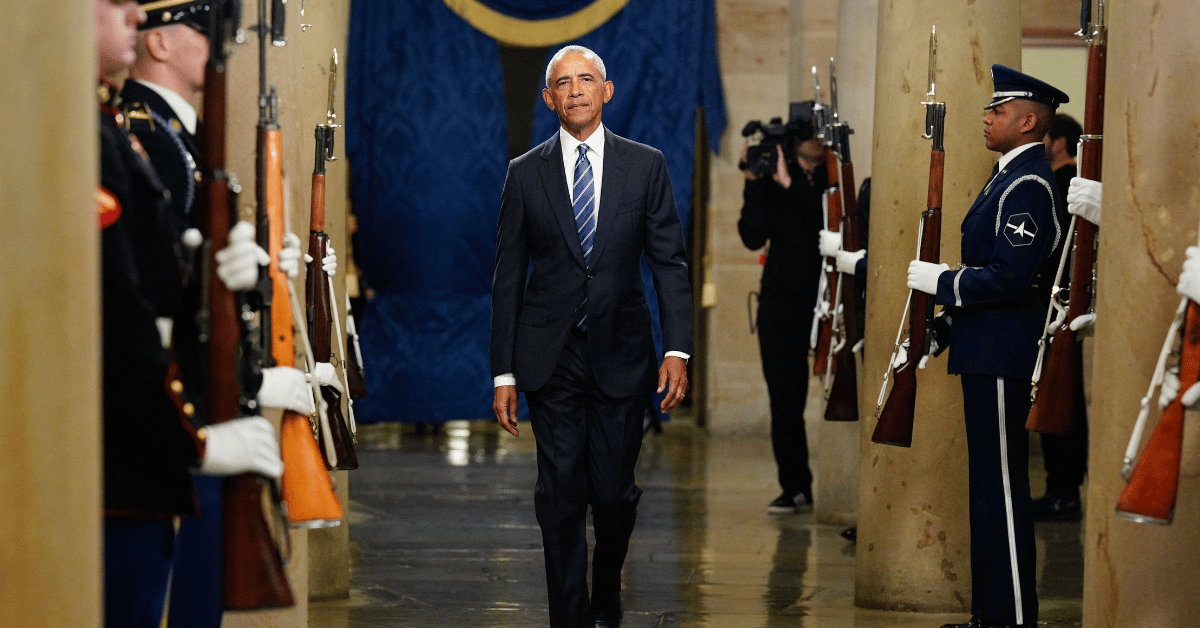 Barack Obama's Quip to George W. Bush at Trump's Inauguration Revealed