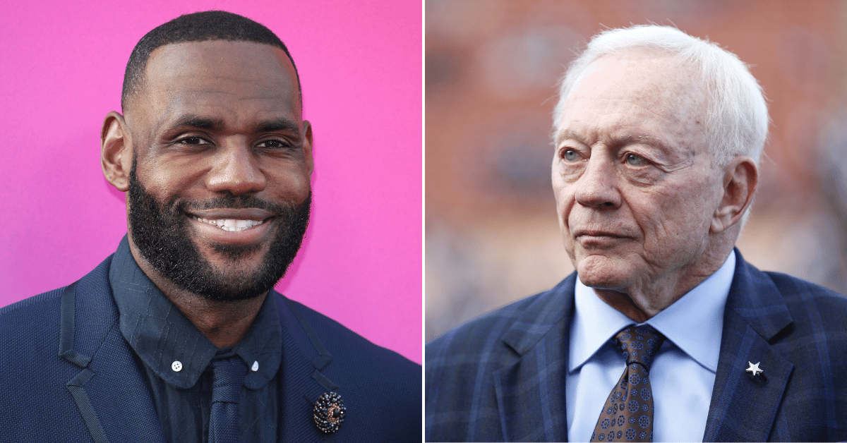 LeBron James Drags Cowboy Owner Jerry Jones