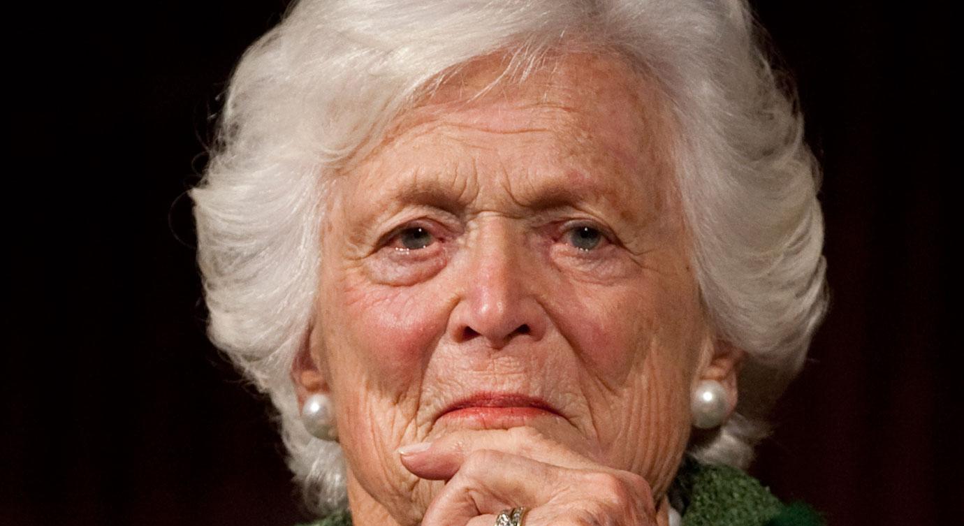Former First Lady Barbara Bush Near Death