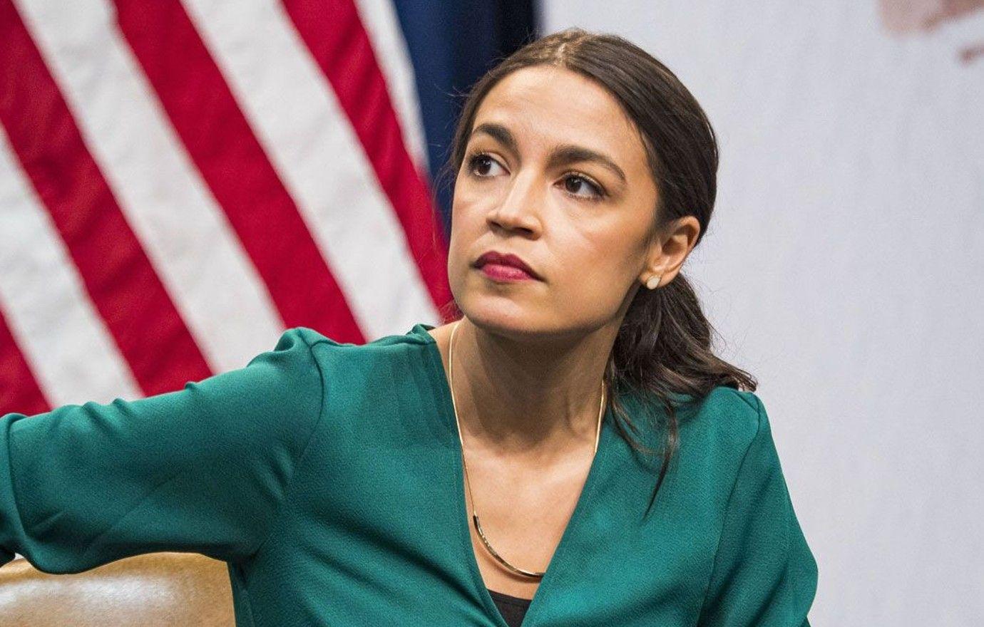 AOC Brushes Off Shoulders During Town Hall Protests