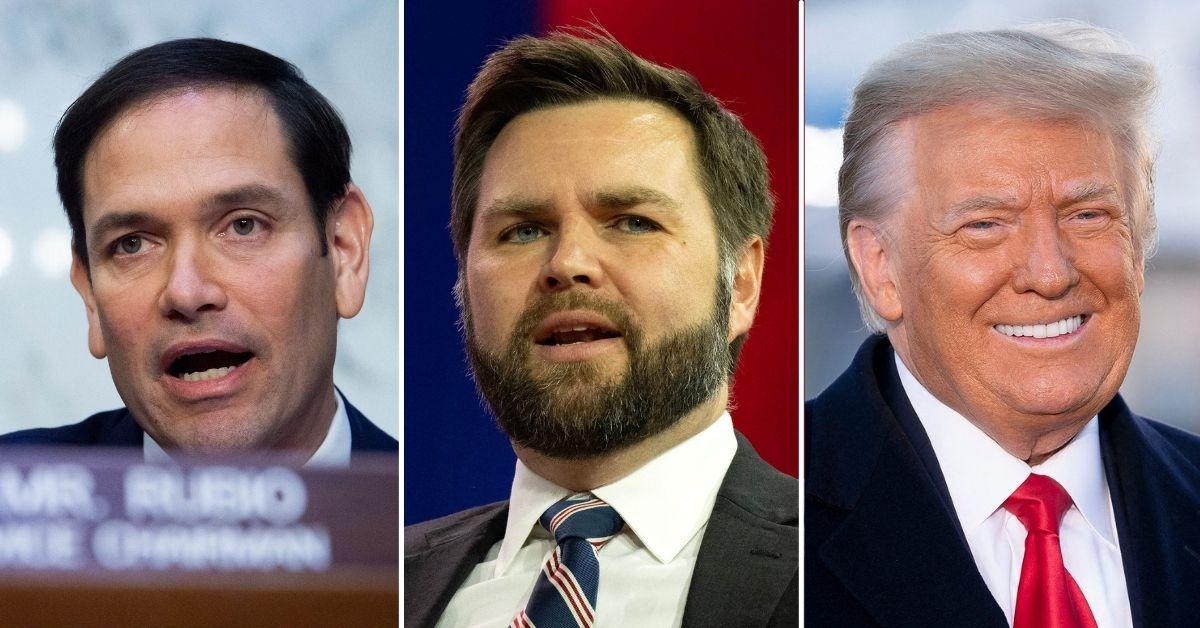 Marco Rubio and J.D. Vance Are 'Top VP Contenders' to Run With Trump in ...