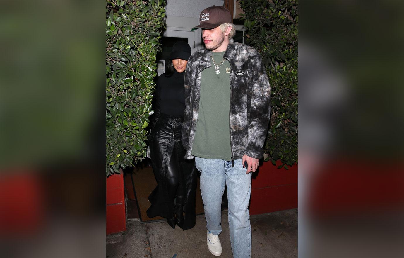 Kim Kardashian 'Caught Kissing' Pete Davidson In Corner Booth At L.A ...