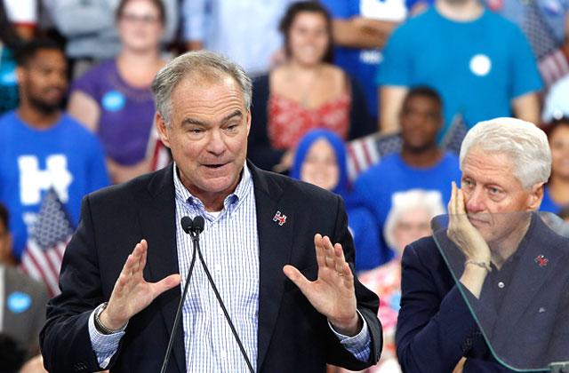 Tim Kaine CAUGHT Slamming Bill Clinton For Lewinsky Scandal
