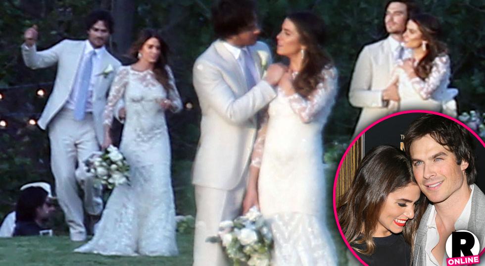 It's Official: Nikki Reed & Ian Somerhalder Tie The Knot -- Get A First ...