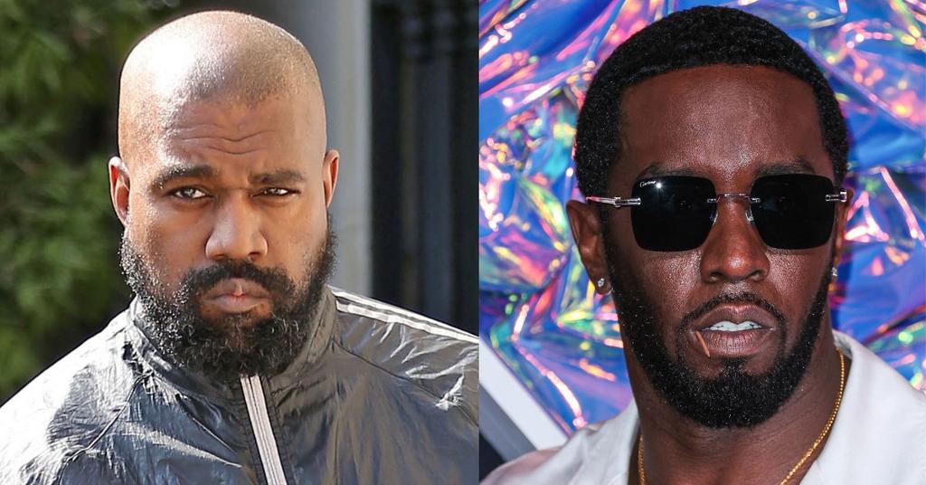 Kanye West, Diddy Team Up For Hollywood Comeback After Career Downfalls