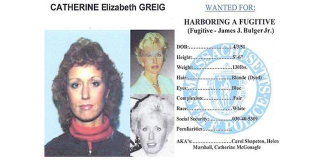 Whitey Bulger And Girlfriend Catherine Grieg On The Run From The Law