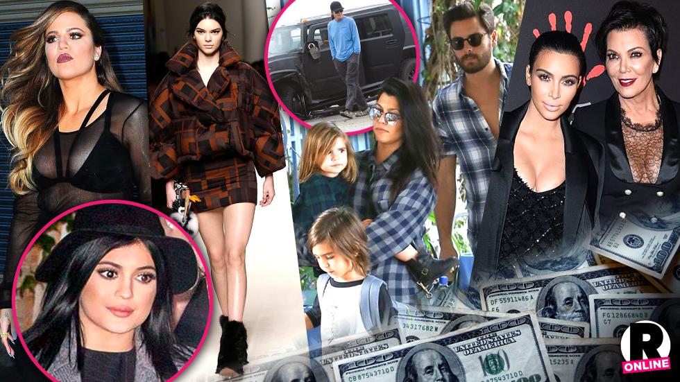 Doling Out The Dough: Kris Jenner Divides $100 Million Contract Between ...