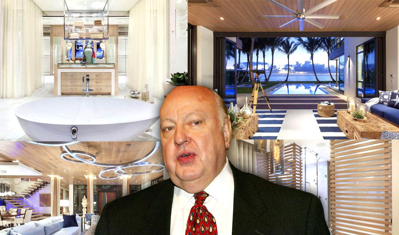 [PICS] Roger Ailes Dead After Blood Clot -- Palm Beach Mansion Bathroom ...