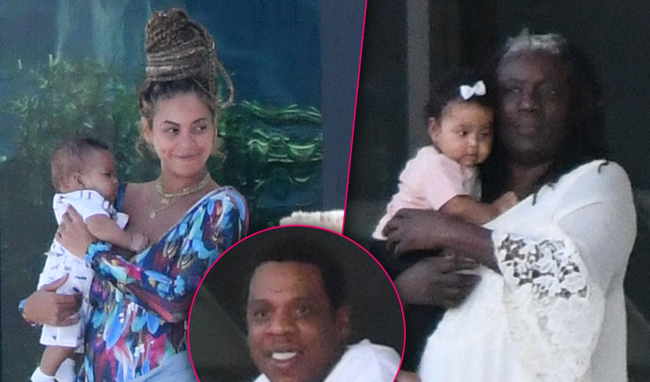 Beyonce Steps Out With Twins For The First Time – See The Photos
