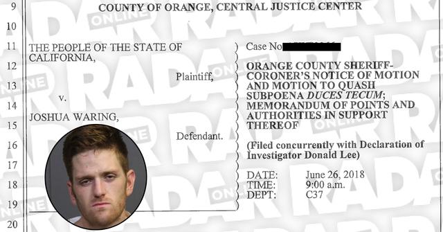 RHOC Star Josh Waring Accused Of Slashing Inmate Drugs In Prison