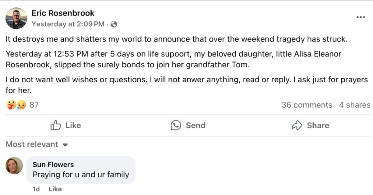 '90 Day Fiancé' Eric Rosenbrook Arrested Days Before Death of Newborn