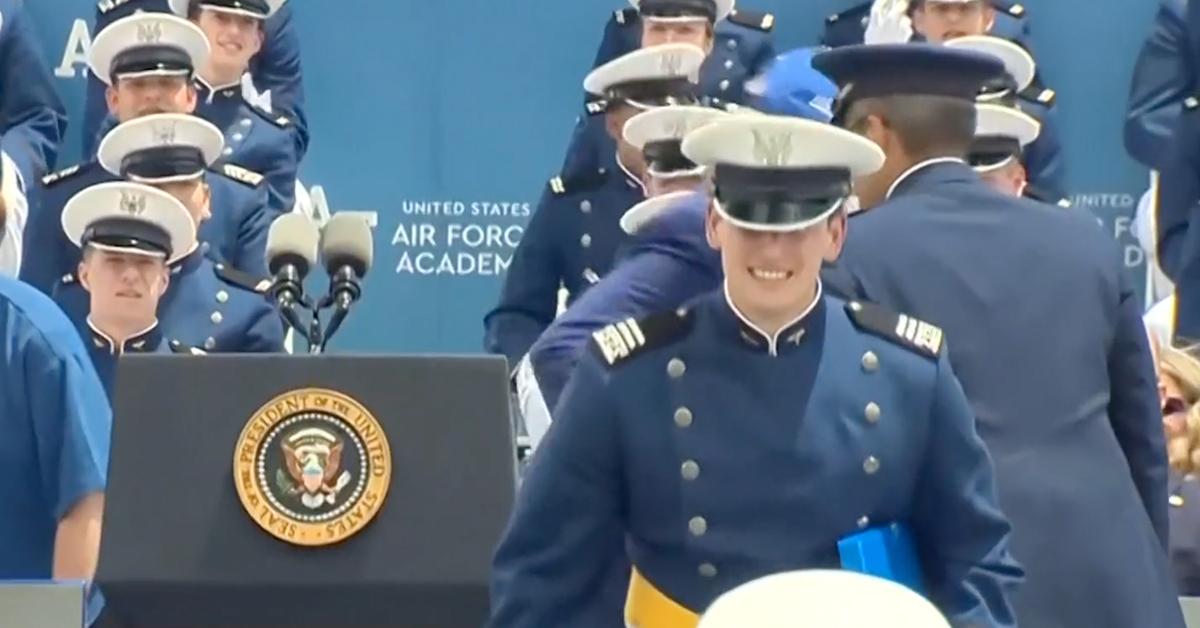 President Biden Takes a Massive Tumble During Air Force Graduation Ceremony