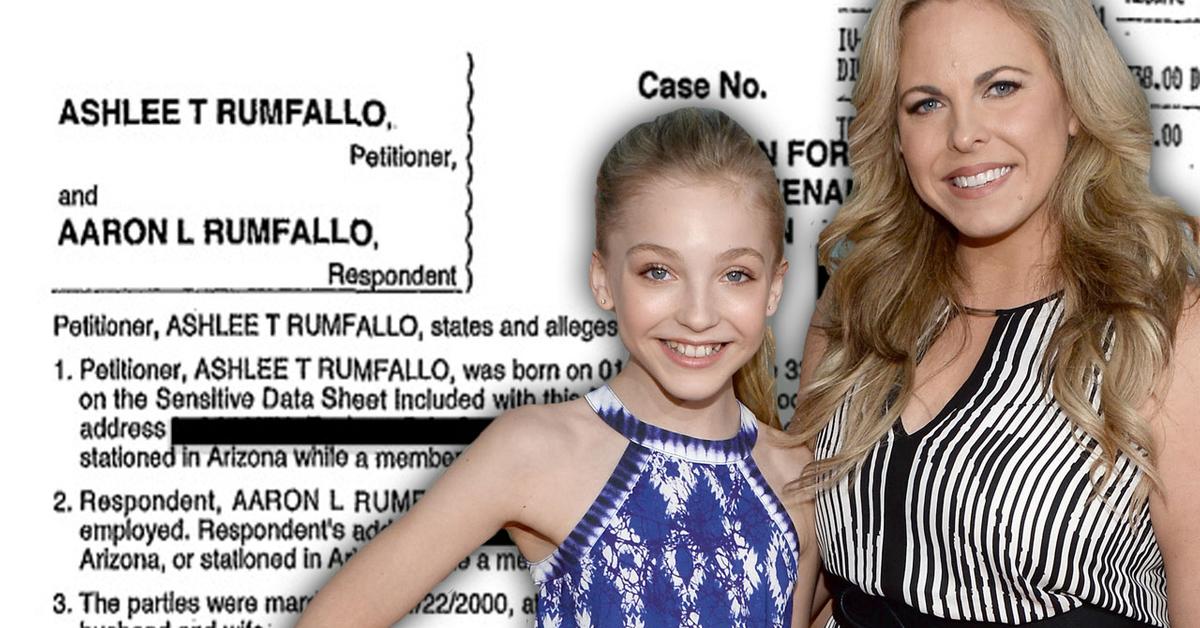 ‘dance Moms Brynns Mom Ashlee Rumfallos Nasty Split