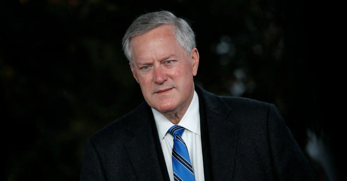 Mark Meadows Sold Off $750k Condo Months Before RICO Indictment