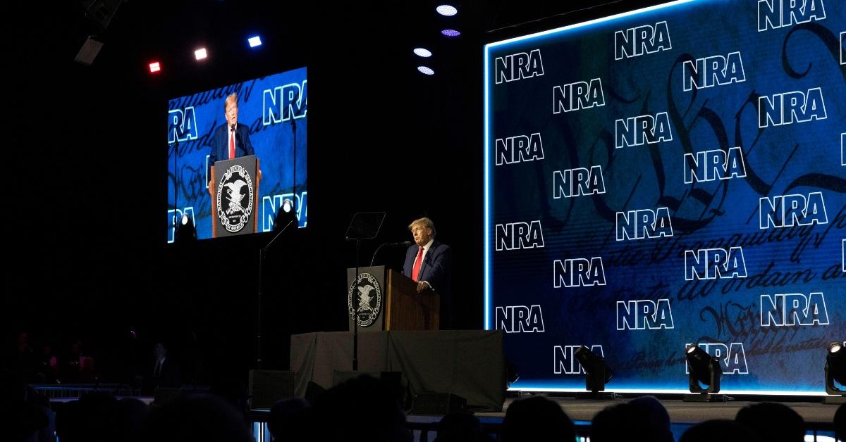 Ex-President Trump Drops F-Bombs & Boasts Of Advanced Weapons