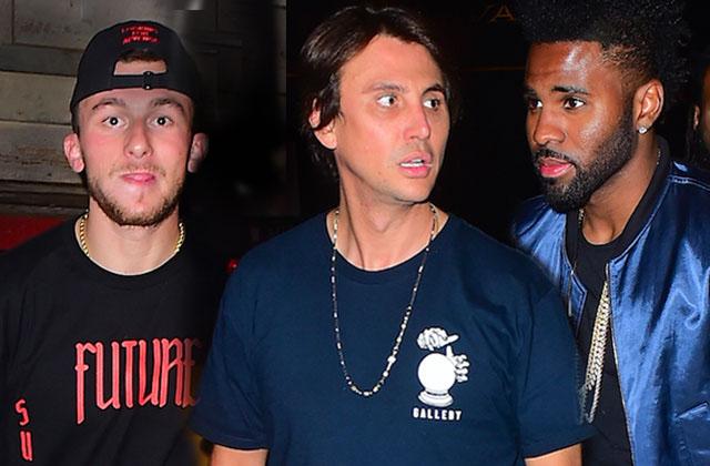 Guys Night Out! Johnny Manziel Parties With Jonathan Cheban In NYC