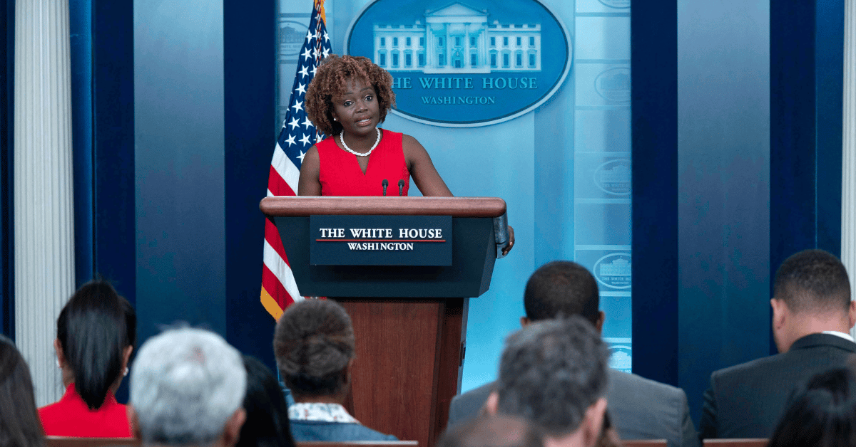Karine Jean-Pierre Slams Fox News For 'Ridiculous' Question About ...