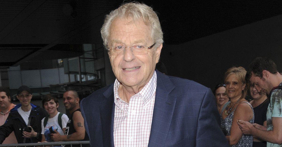Jerry Springer's Producer Was Sentenced To Prison Over Sister's Death ...
