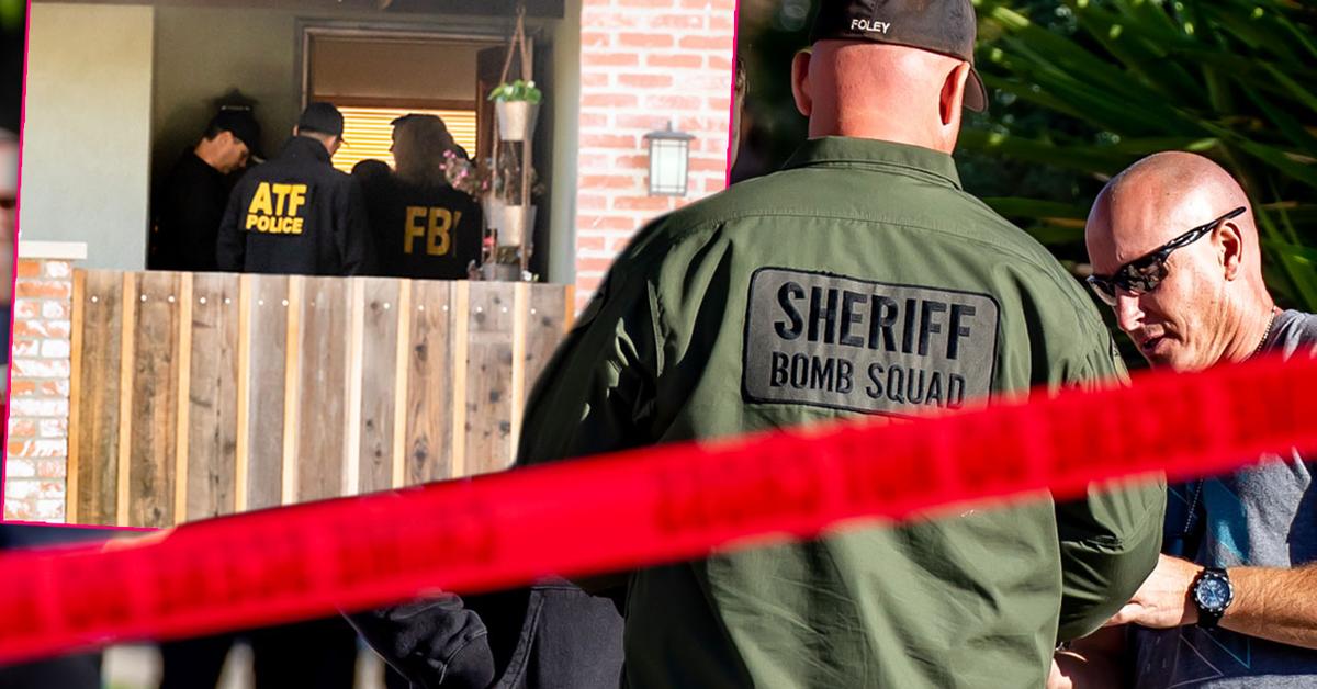 FBI Arrive At California Shooter Ian Long’s Home