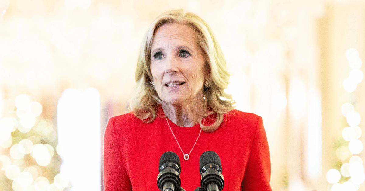Jill Biden's White House Christmas Decor Slammed as 'Circus Freak Show'