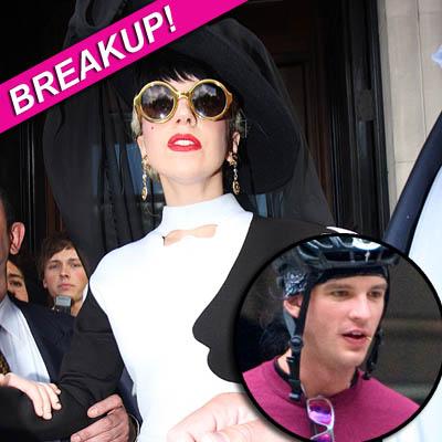 Lady Gaga Announces Breakup With Boyfriend Luc Carl