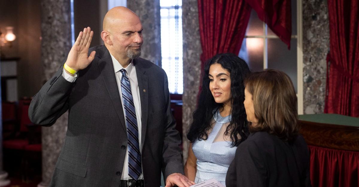 Sen John Fetterman And Wife Hospitalized After Being Involved In Two Vehicle Crash