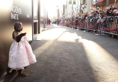 PHOTOS: Crystal The Monkey In Poses On Red Carpet