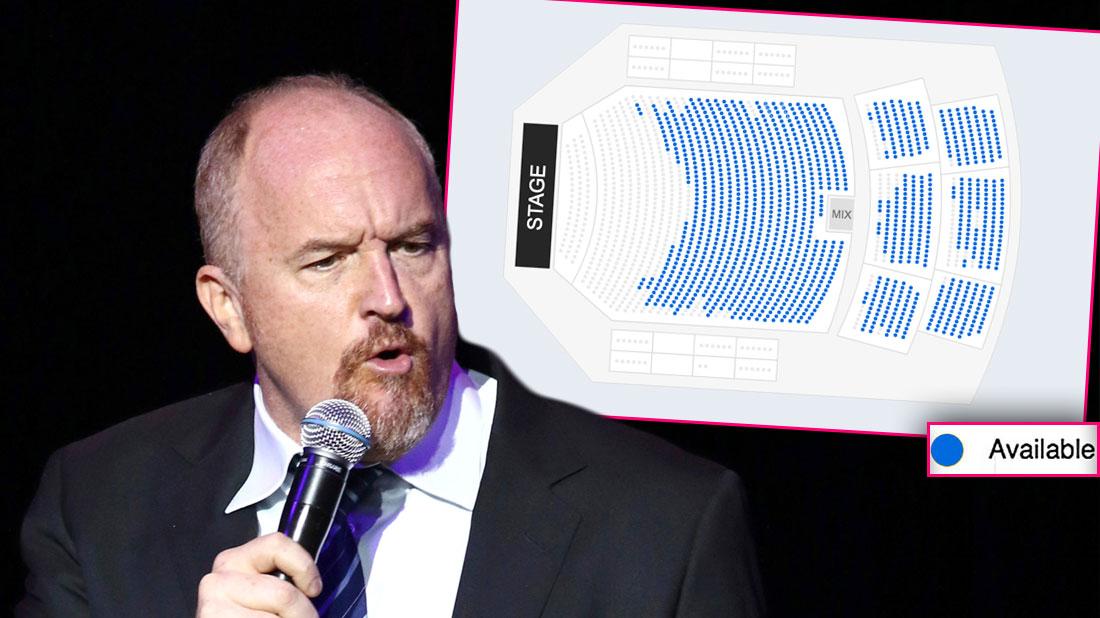 Louis C.K. Poor Tour Ticket Sales After Sexual Misconduct Scandal