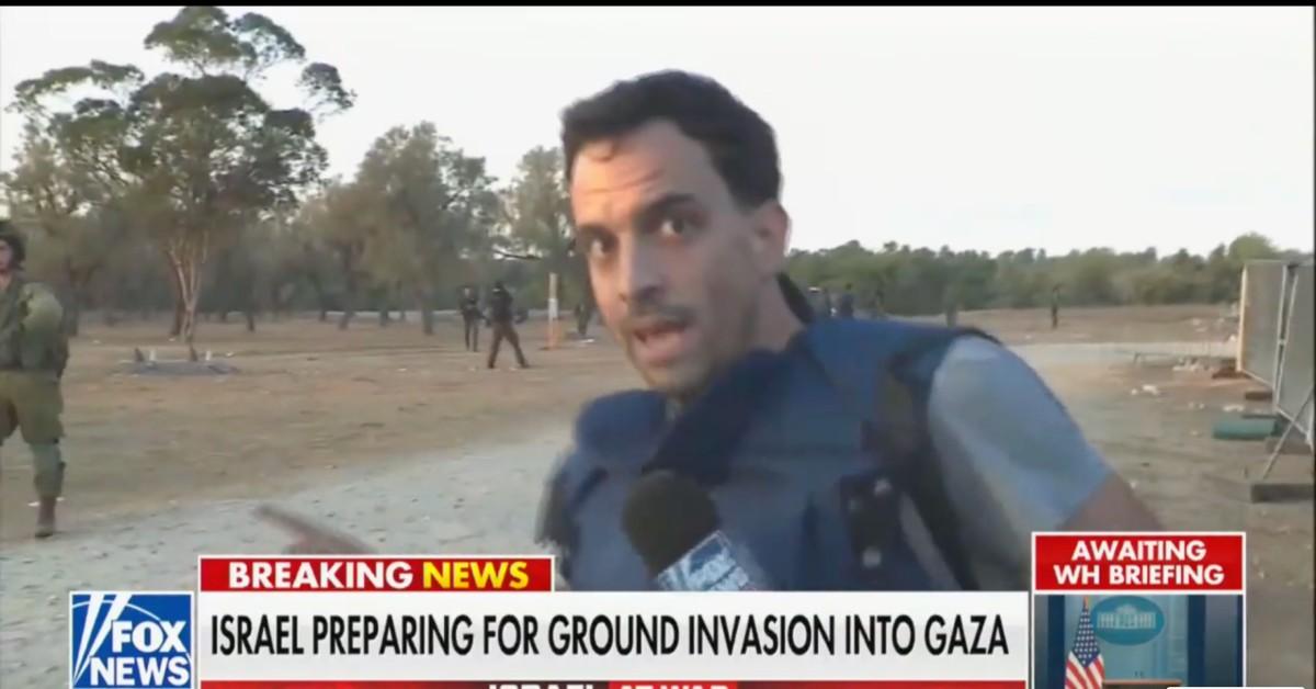 Fox News Reporter Caught in Gunfire Exchange as IDF Soldiers Capture ...