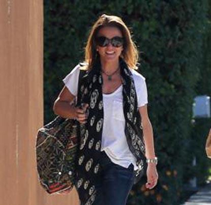 Tina Simpson Puts On A Brave Face