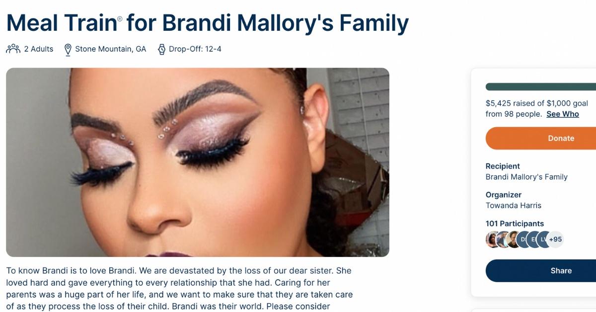 'Extreme Weight Loss' Star Brandi Mallory's Pals Raise $5k After Tragic ...