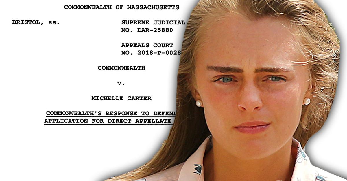 Michelle Carter Files An Appeal In Teen Text Death Case