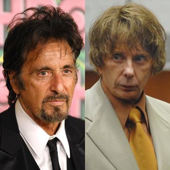 Al Pacino Lookin' At Playing Phil Spector