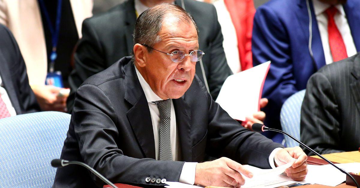 Russian Foreign Minister Sergei Lavrov Fears West Will Try To ...