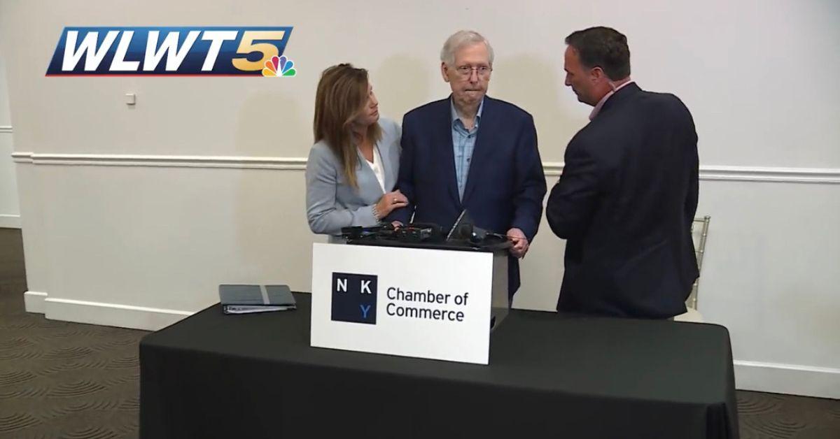 Shocking Video: McConnell Freezes and Struggles to Speak in Second Incident This Summer
