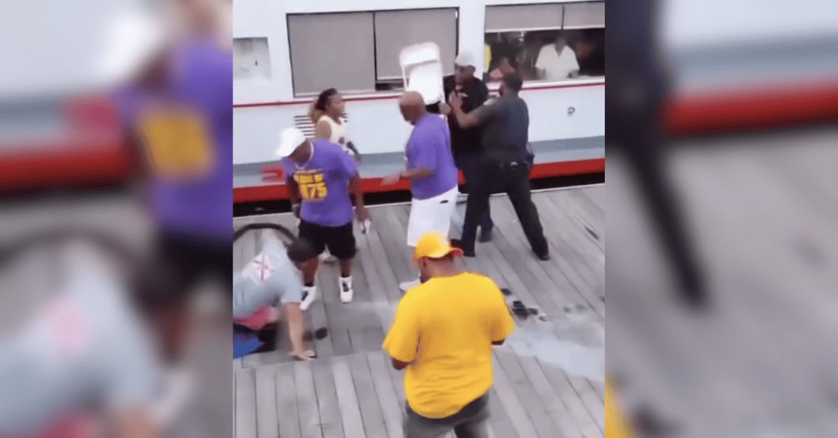 Chair-wielding Man in Alabama Dock Brawl Arrested
