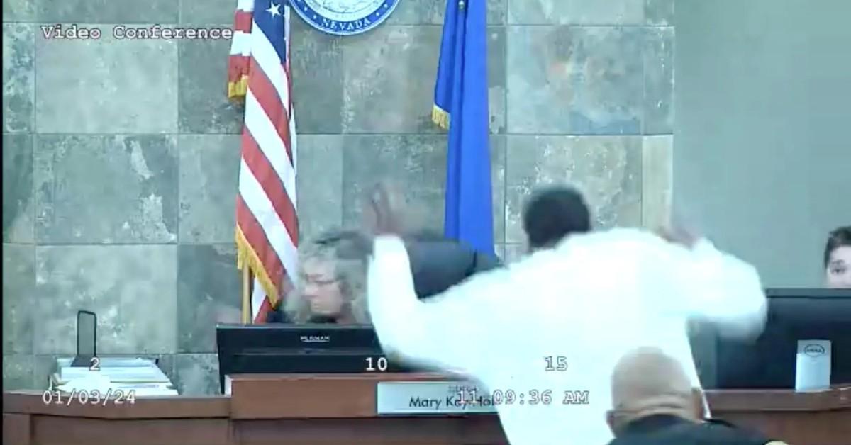 Man Who Attacked Vegas Judge Gets Up to 4 Years Behind Bars for ...