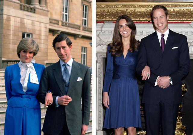 British Royalty Then and Now