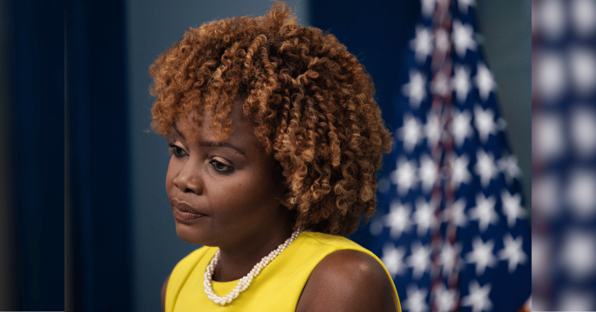 Karine Jean-Pierre Slams Fox News For 'Ridiculous' Question About ...