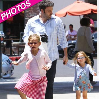 Ben Affleck's Daddy And Daughters Day Out